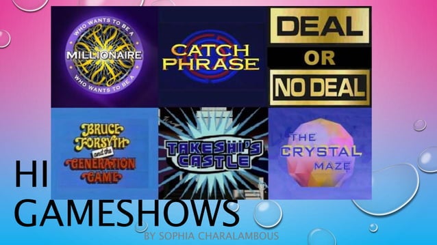 History of gameshows | PPTX | History | Genres