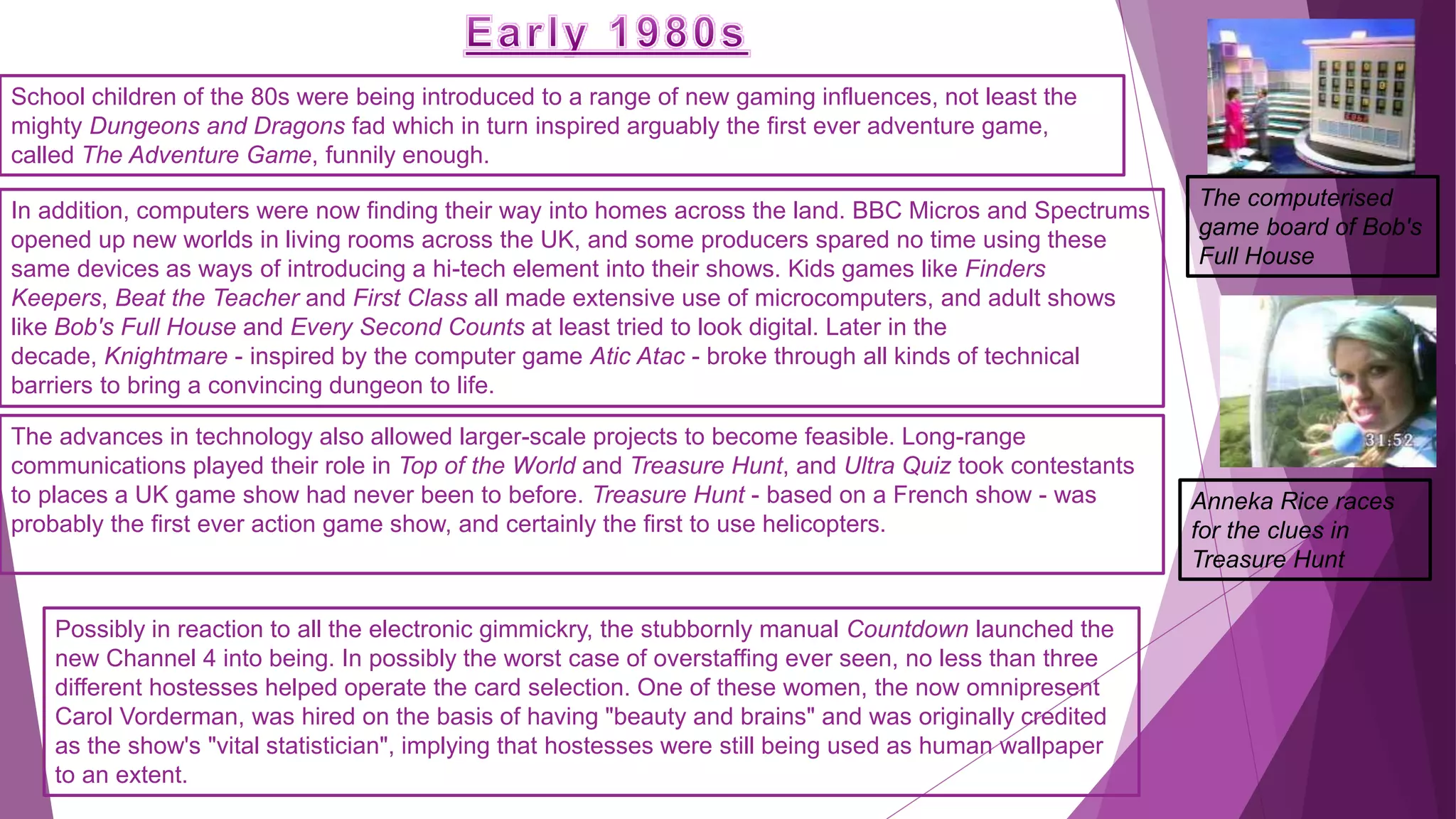 History of game shows | PPTX