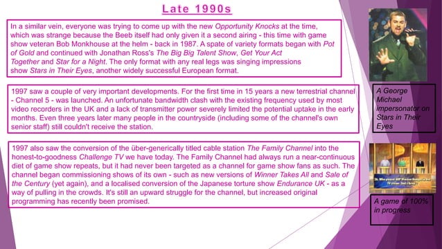 History of game shows | PPTX