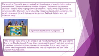 History of game shows | PPTX