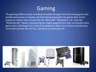 History of gaming | PPTX