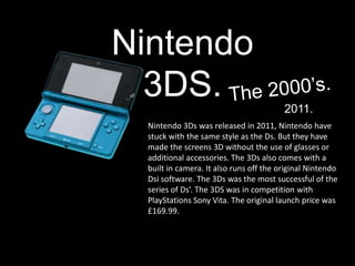 History of gaming presentation | PPTX