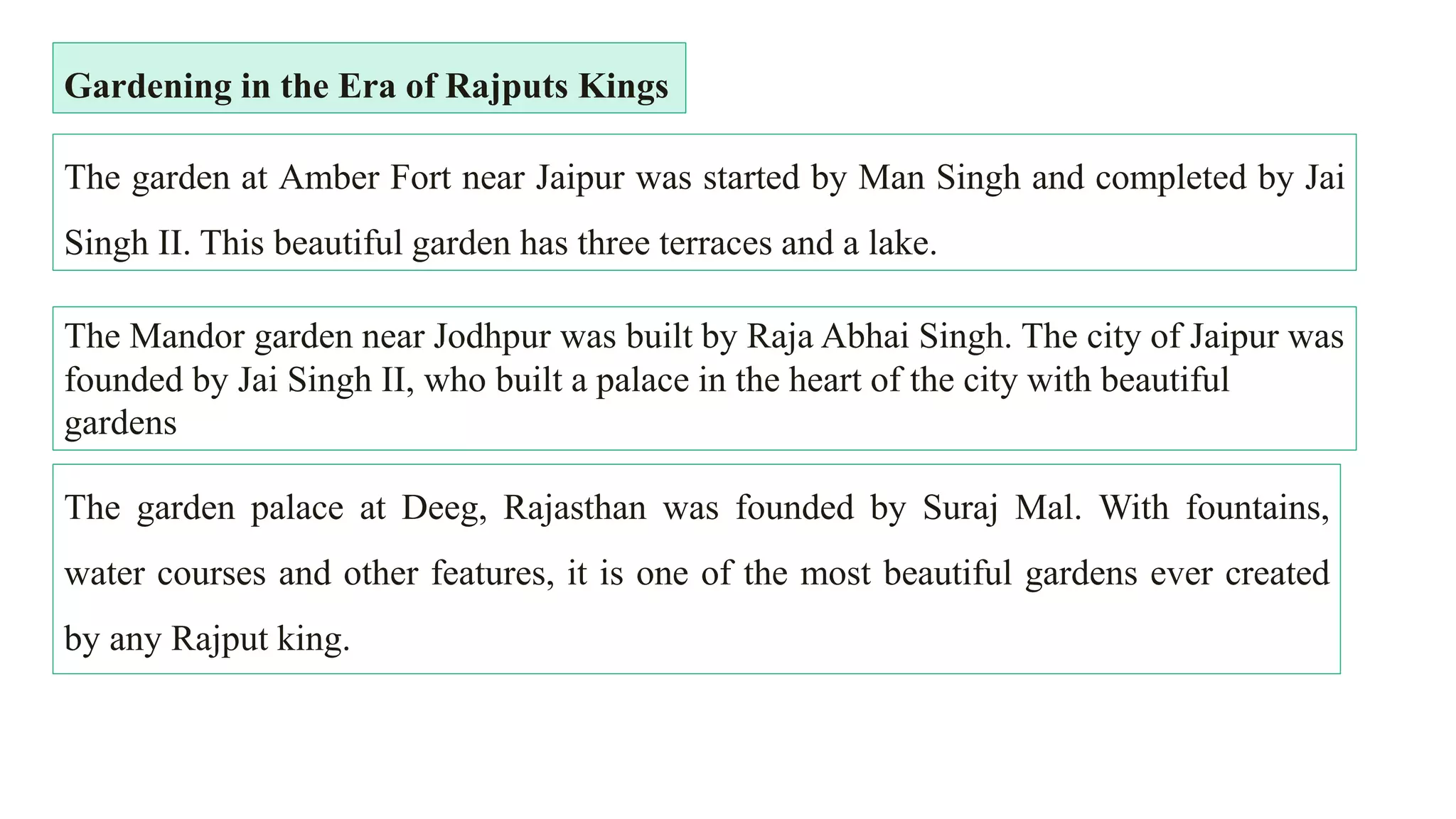 History of garden in india | PPTX