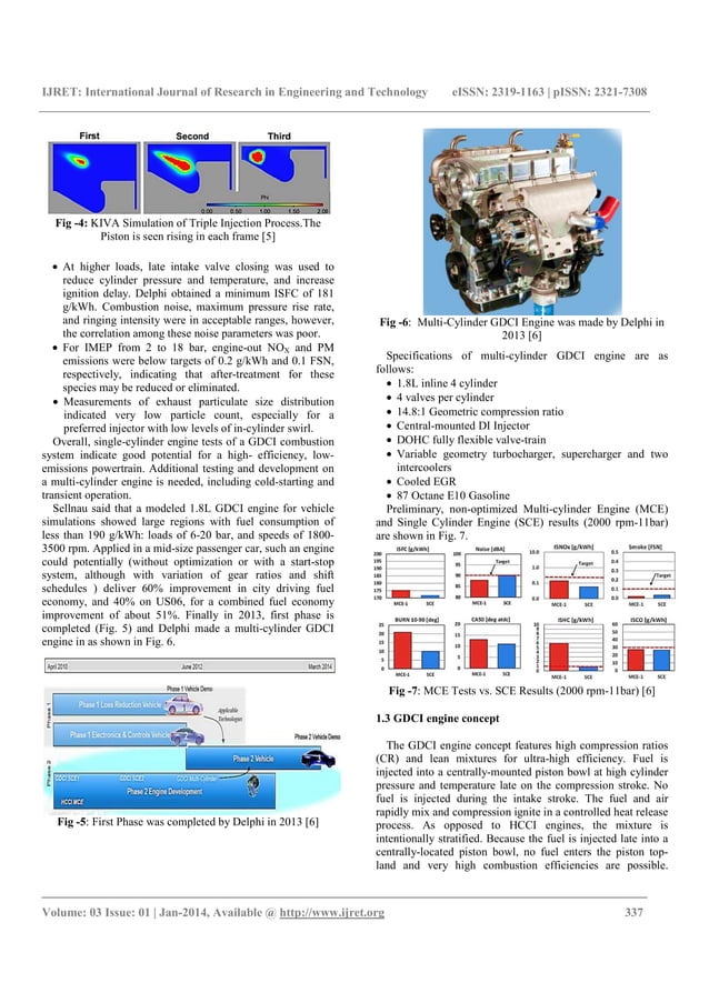 History of gasoline direct compression ignition (gdci) | PDF