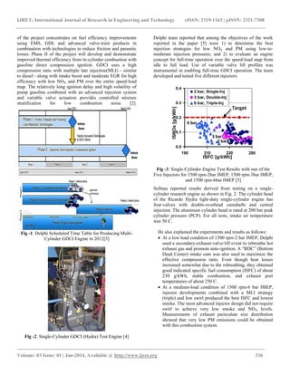 History of gasoline direct compression ignition (gdci) engine a review | PDF