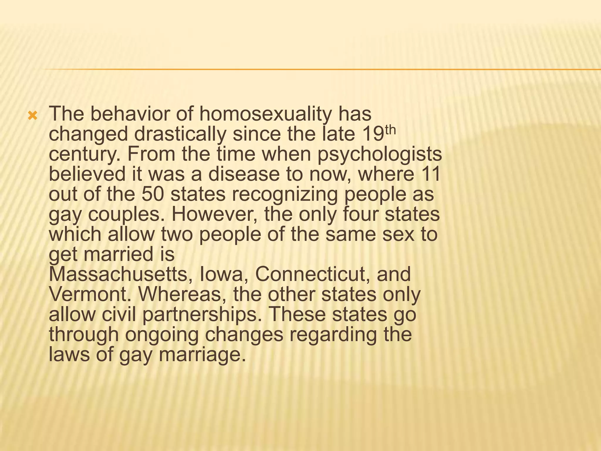 History Of Gay Rights In The Us Power | PPTX