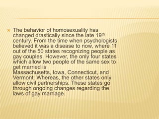 History Of Gay Rights In The Us Power | PPT