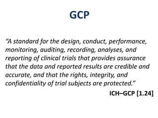 History of gcp | PPT