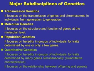 History of genetics | PPTX