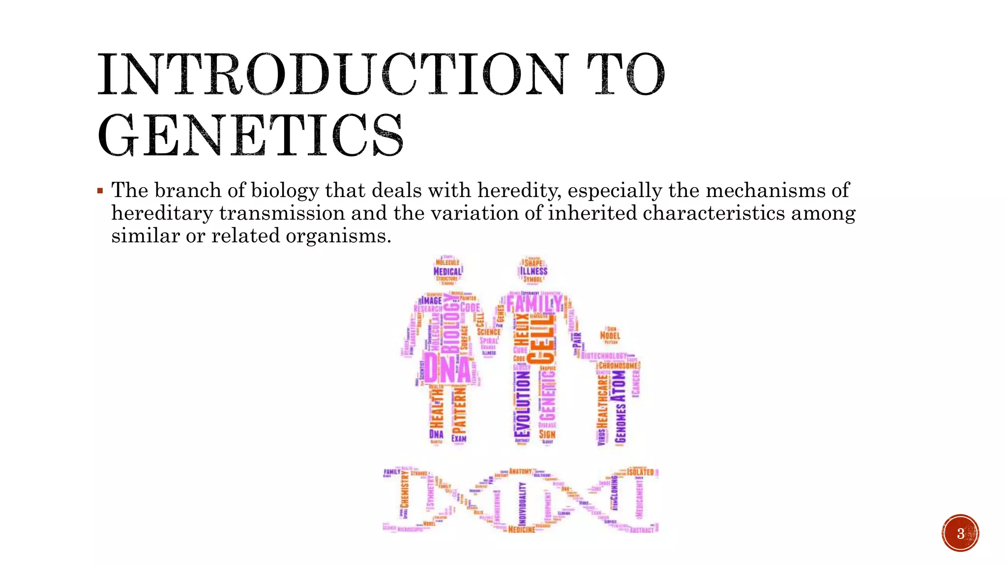 History of Genetics - Pre-Mendelian Genetics | PPTX