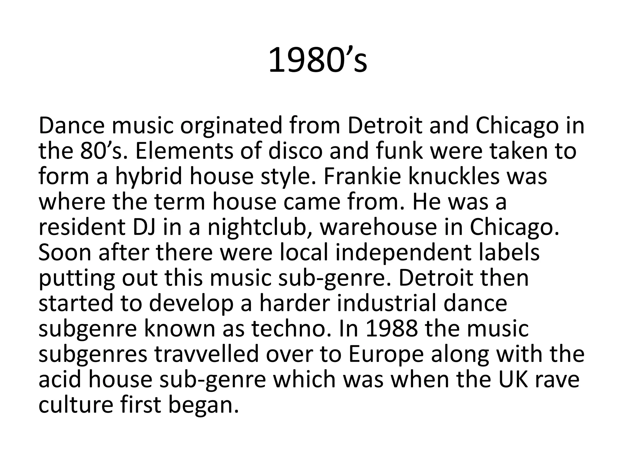 History of genre | PPT