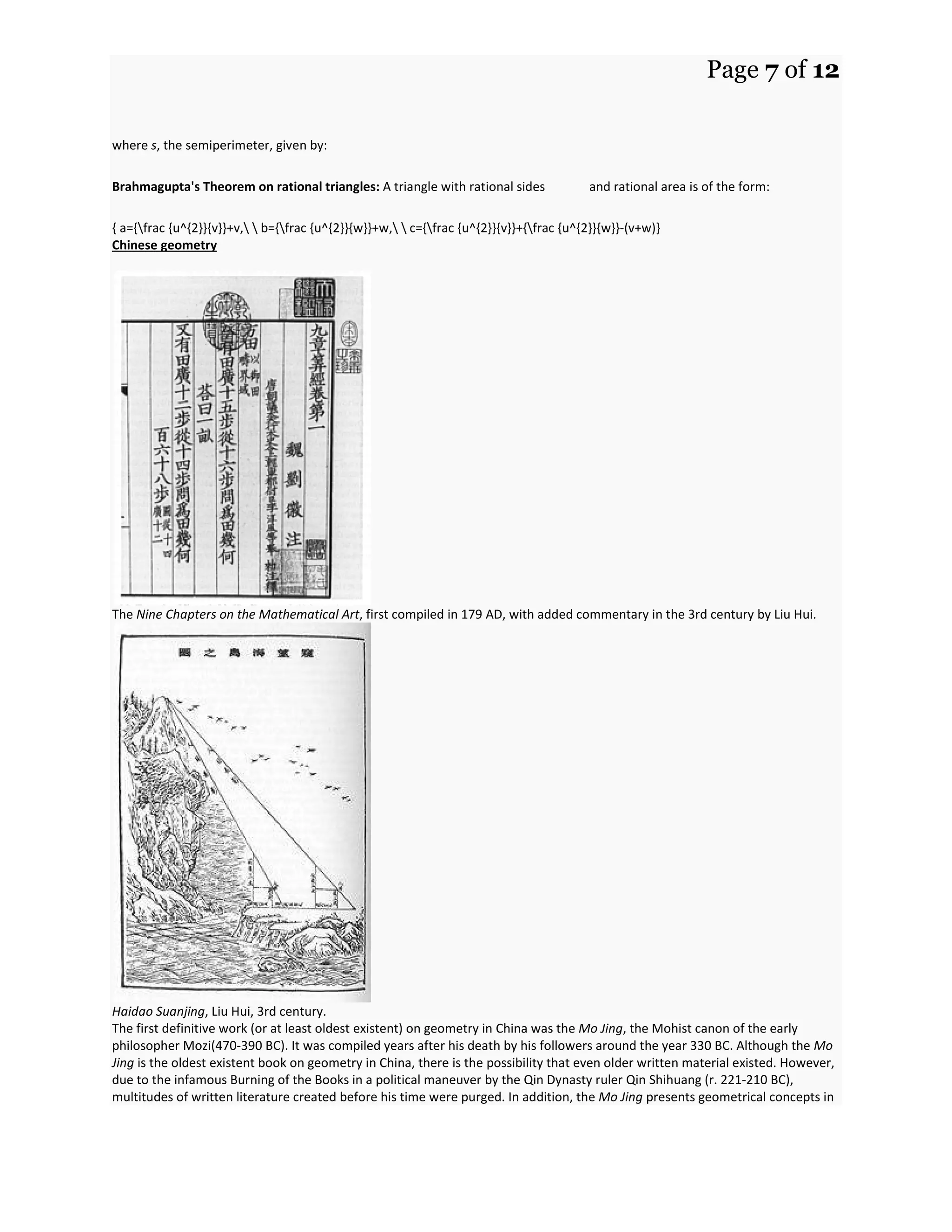 History of geometry | PDF