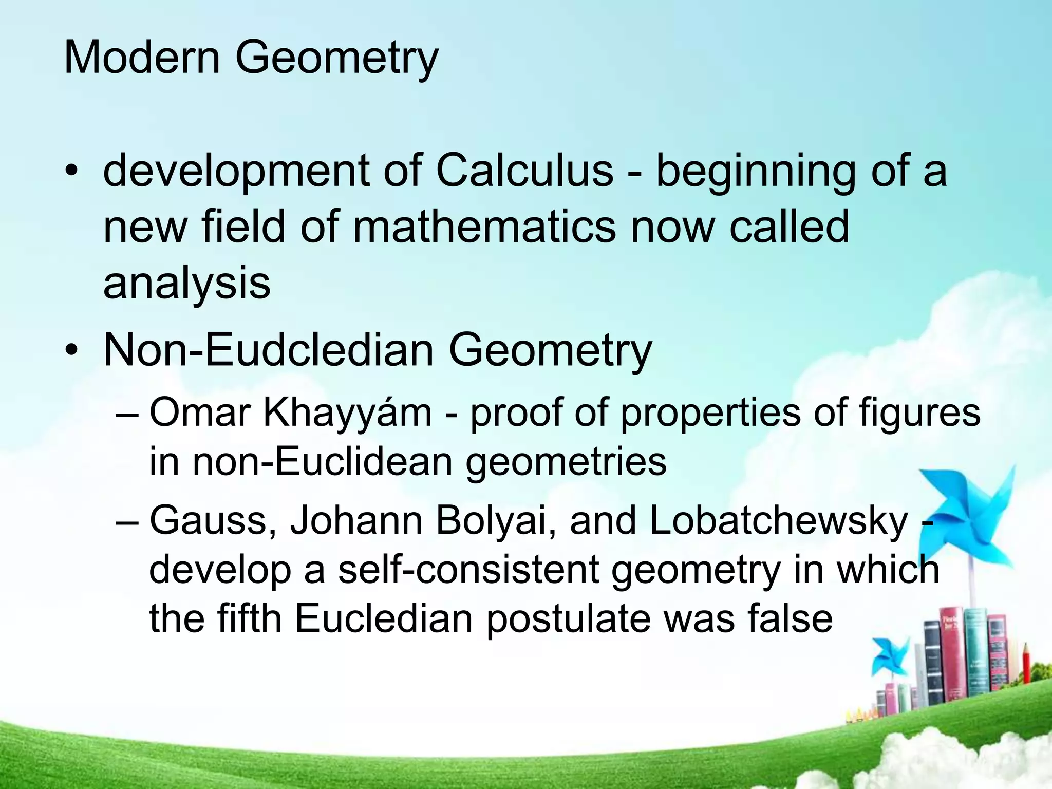 HISTORY of GEOMETRY.ppt