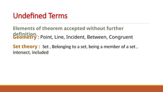 History of Euclidean Geometry and Axiomatic Systems.pptx