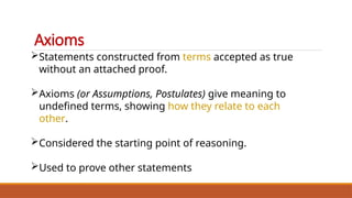 History of Euclidean Geometry and Axiomatic Systems.pptx