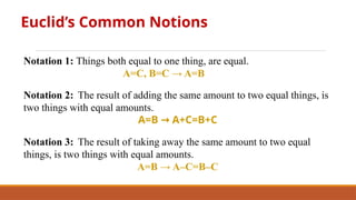 History of Euclidean Geometry and Axiomatic Systems.pptx