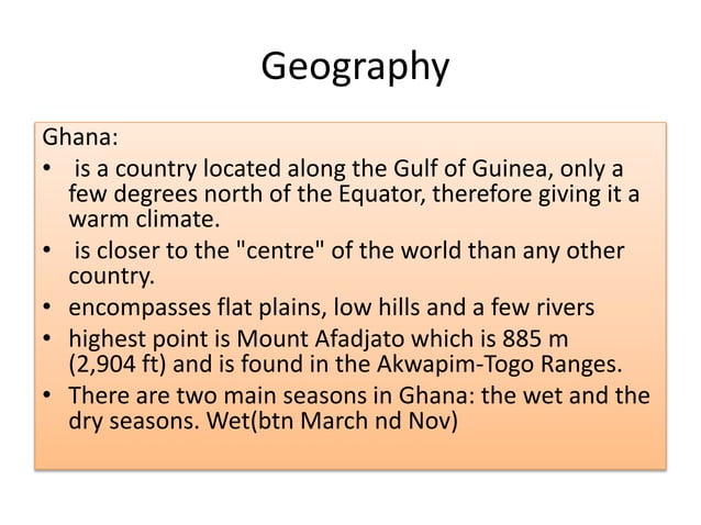 HISTORY OF GHANA.pptx | Africa Travel | Travel Locations