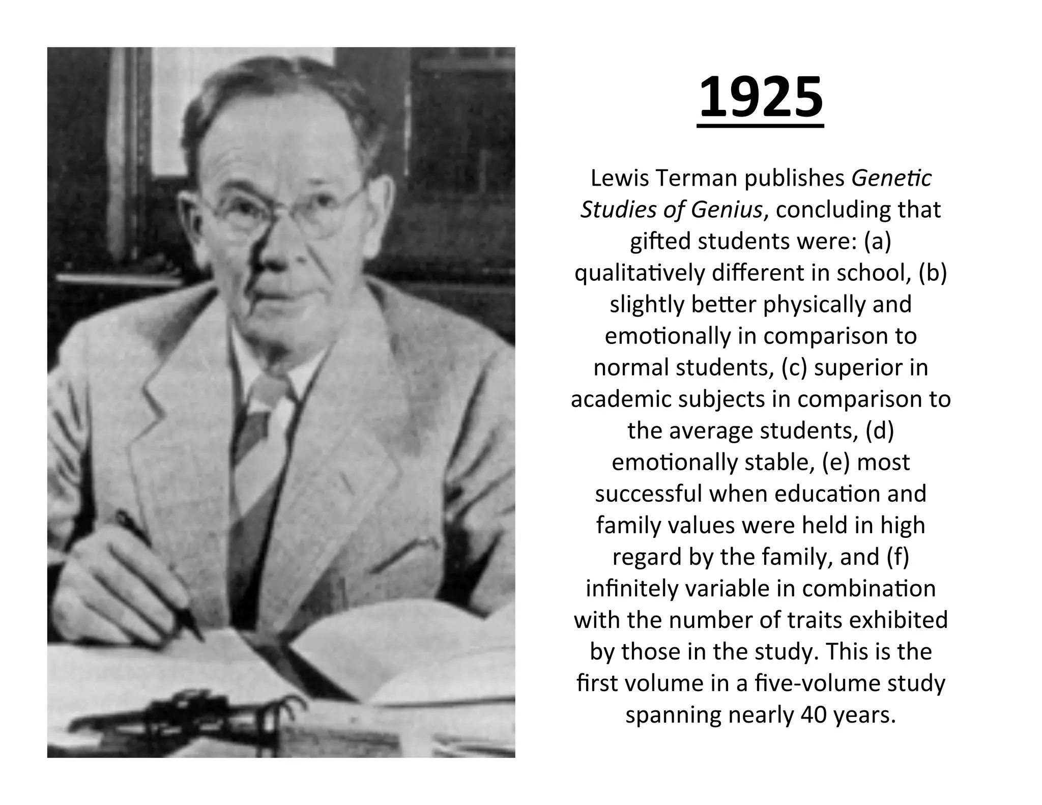 History of Gifted Education | PDF