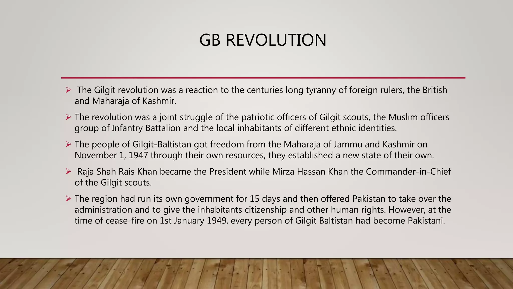 History of gilgit baltistan | PPTX