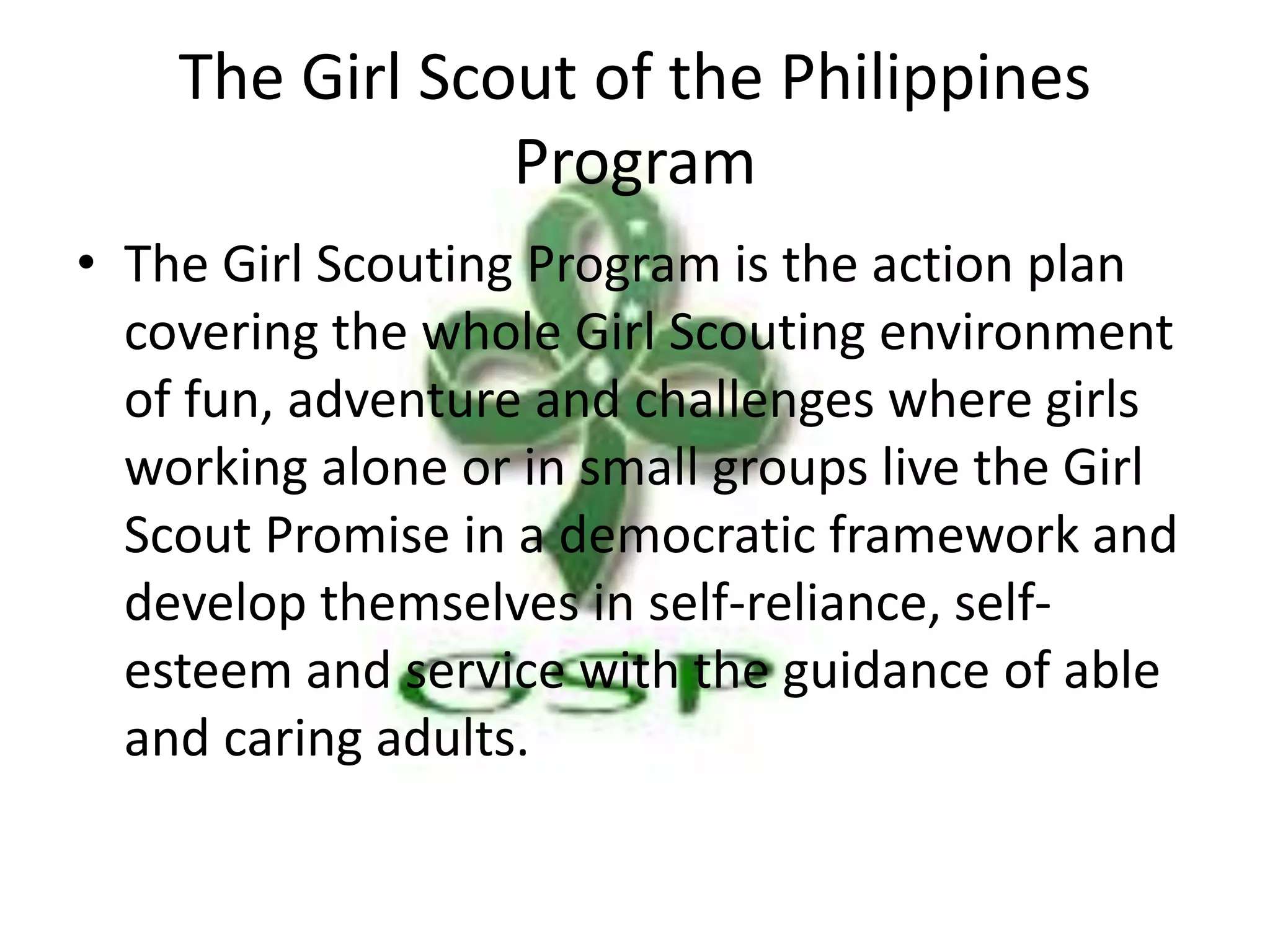 History of girl scout | PPTX