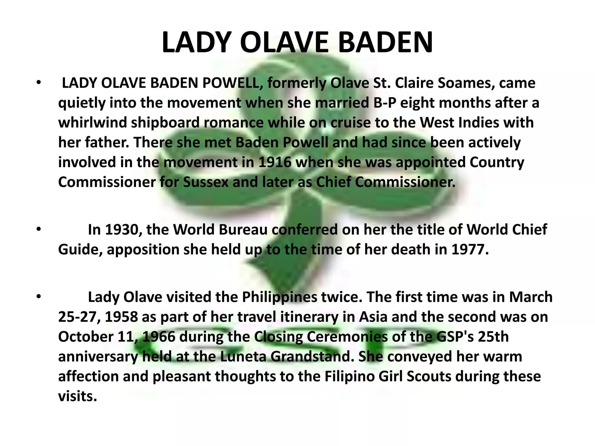 History of girl scout | PPTX