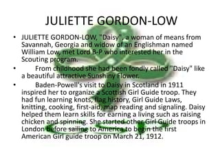 History of girl scout | PPTX