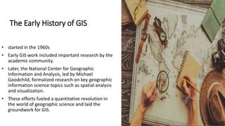 History of gis | PPTX