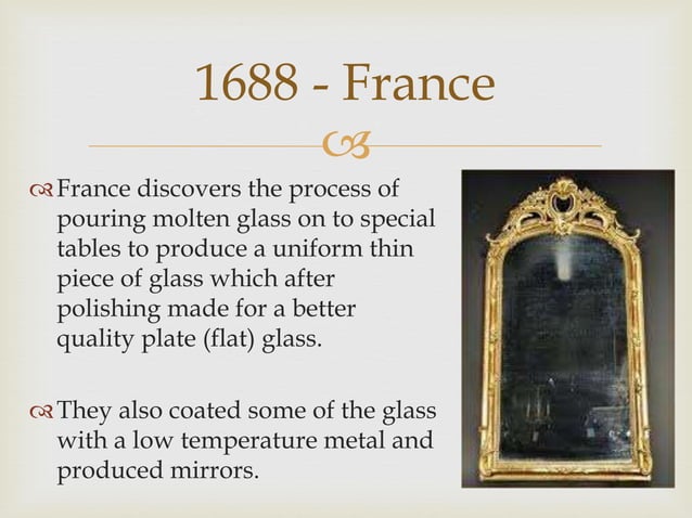 History of Glass.ppt | Beadwork | Arts and Crafts