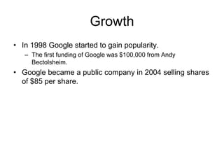 History of google | PPT