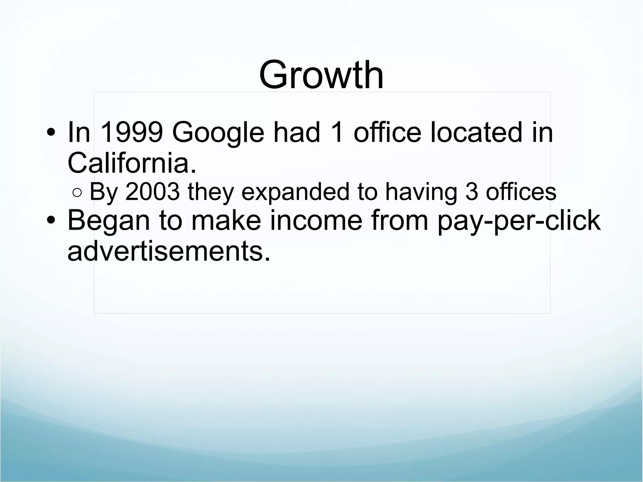 History of google | PPT
