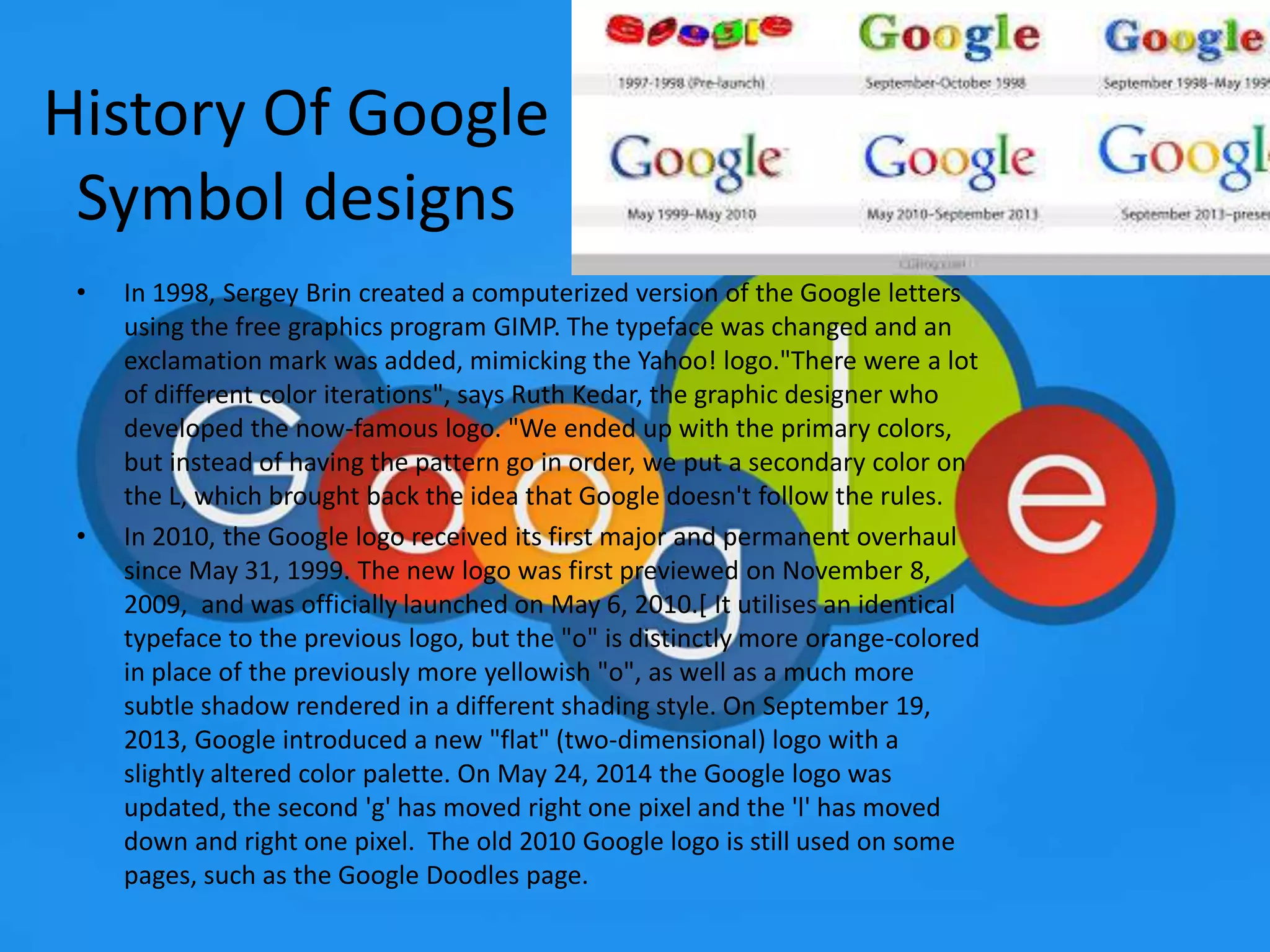 History of google | PPTX