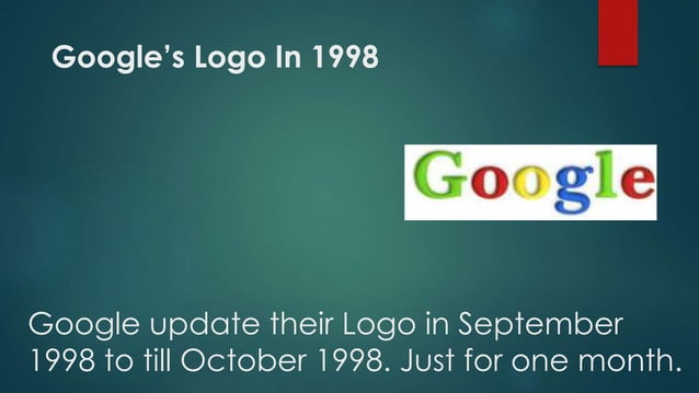 History of Google logo | PPTX