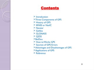 History of Global Positioning System (GPS) | PPT