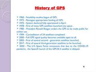 History of Global Positioning System (GPS) | PPT