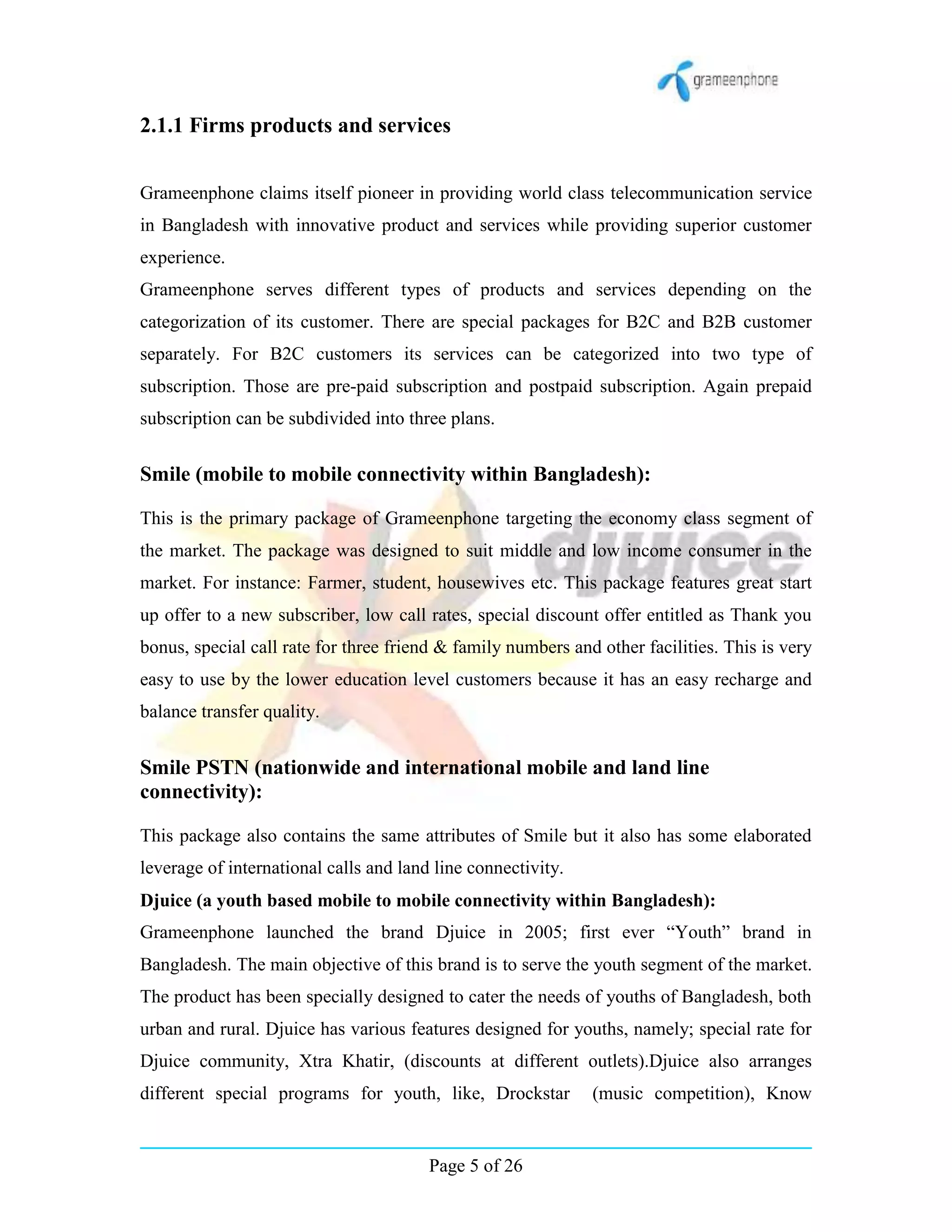 History of Grameenphone | PDF