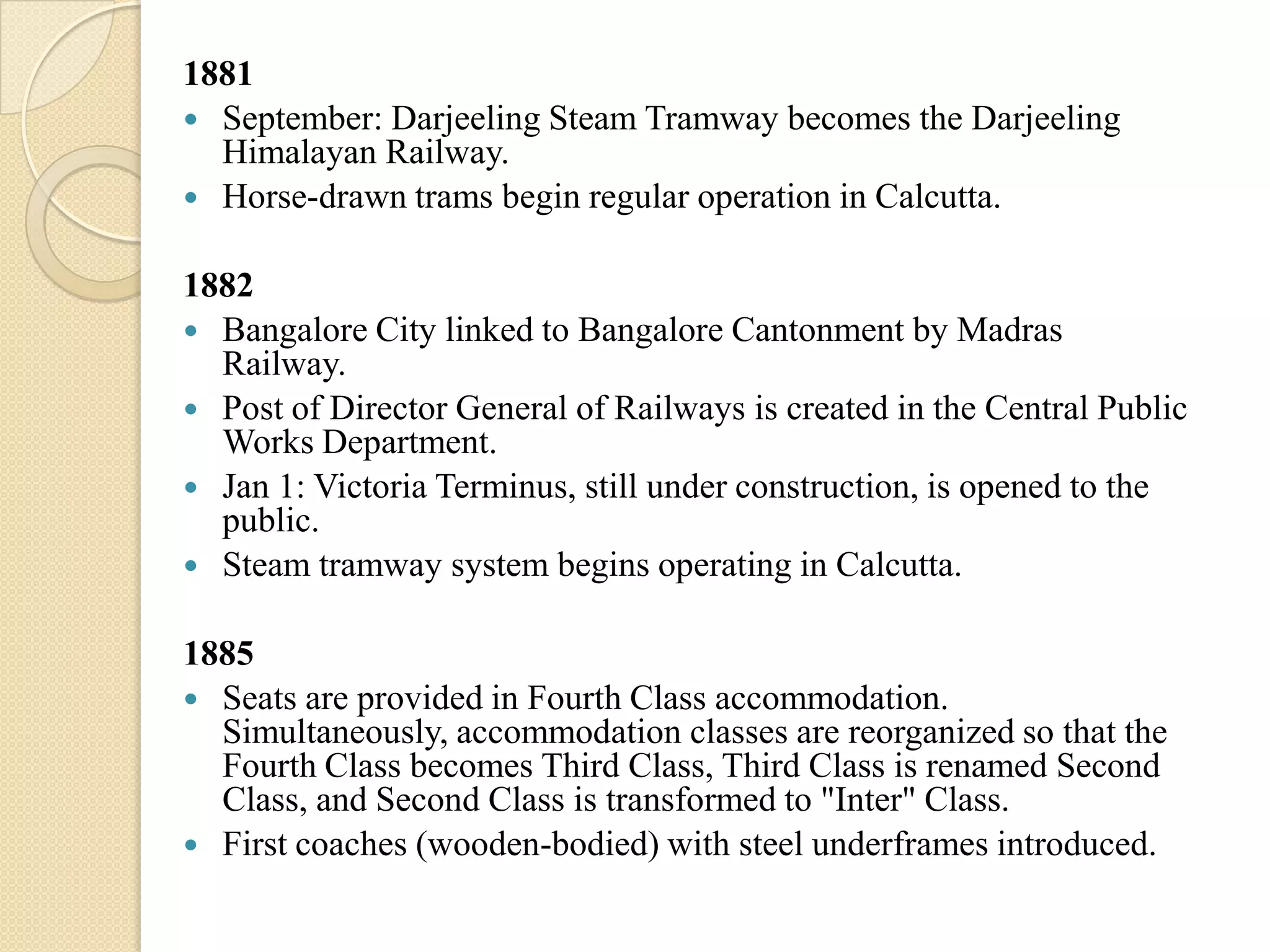 History of great indian railways | PPTX