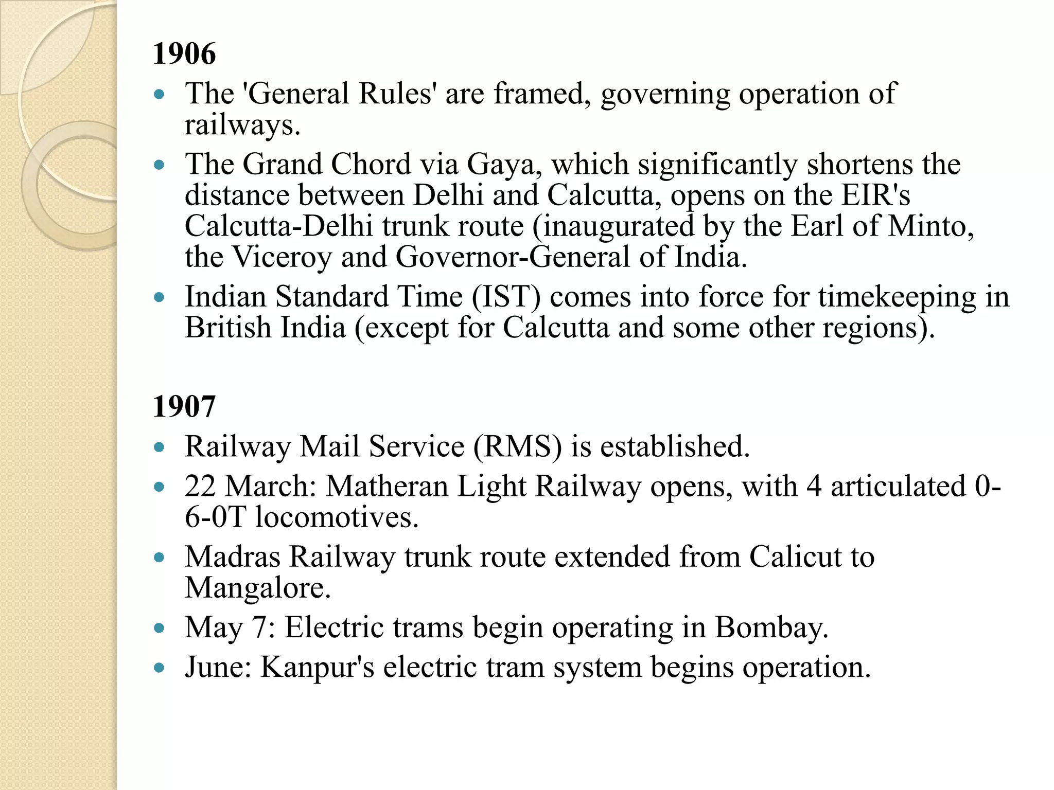History of great indian railways | PPTX