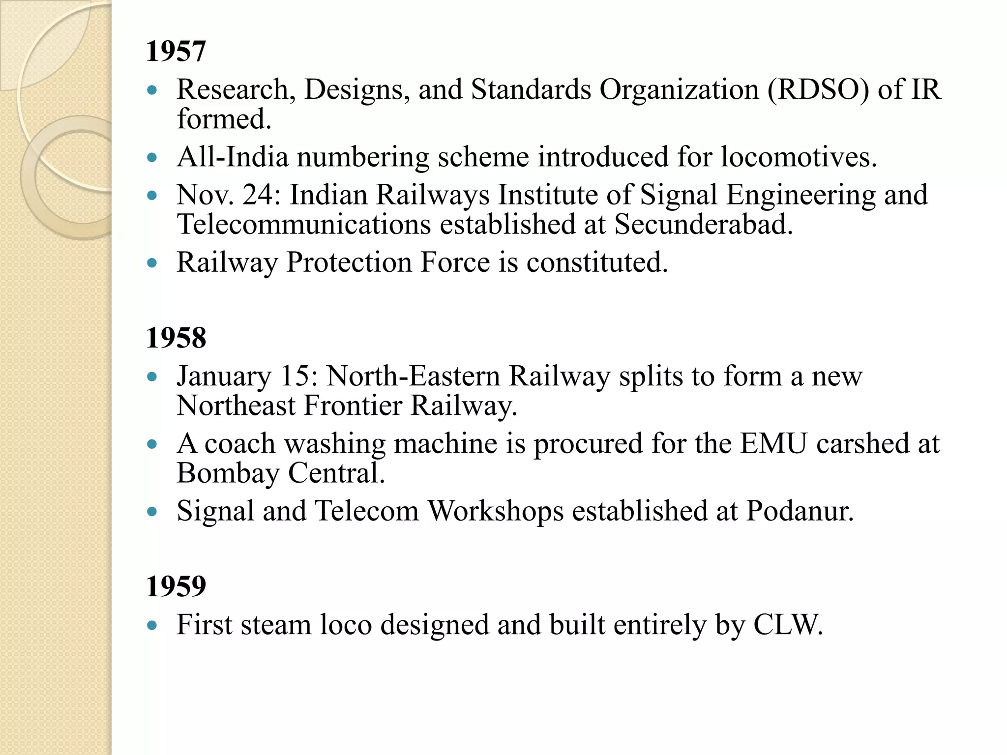 History of great indian railways | PPTX