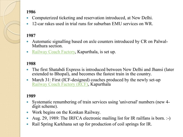 History of great indian railways | PPTX