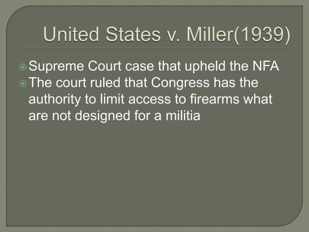 History of gun control in America | PPTX