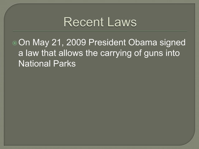 History of gun control in America | PPTX