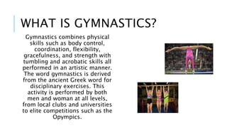 History of gymnastics | PPTX
