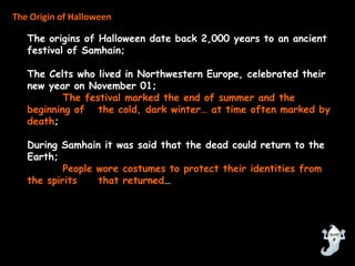 History Of Halloween | PPTX