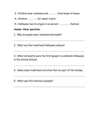 History of Halloween | DOC | National & Civic Holidays | Holidays