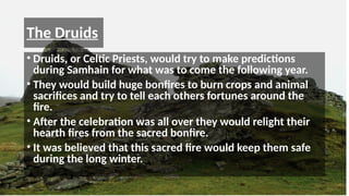 history of halloween, cultural, easy to understand | PPTX