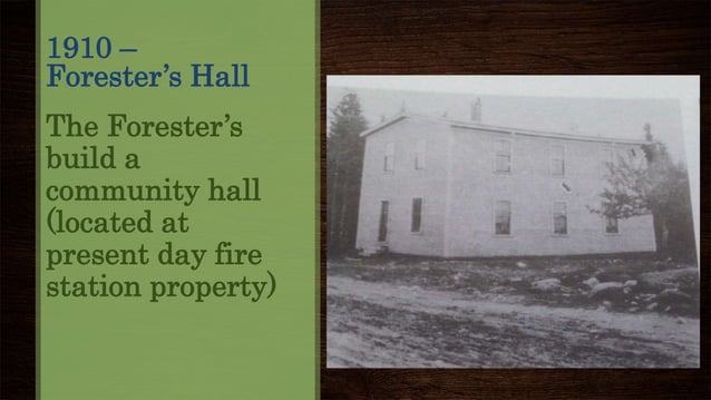 History of Hammonds Plains | PPT