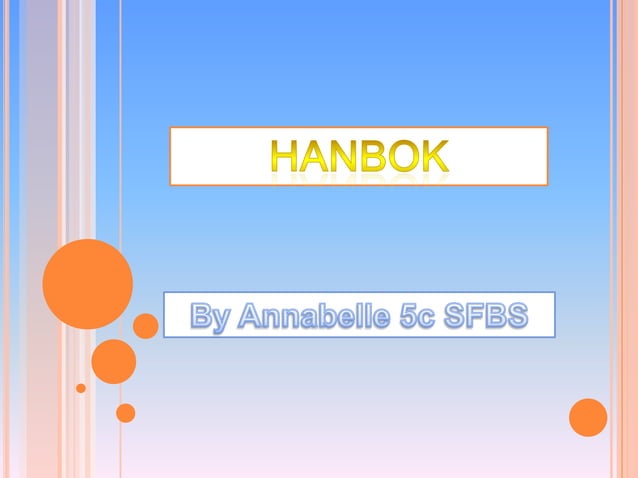 History of hanbok[1] | PPTX