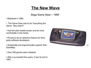 History Of Handheld Video Game Consoles | PPT
