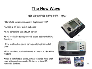 History Of Handheld Video Game Consoles | PPT
