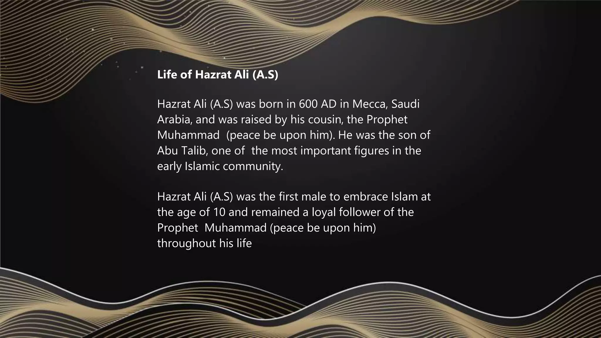 history of hazrat ALI A.S.pptx